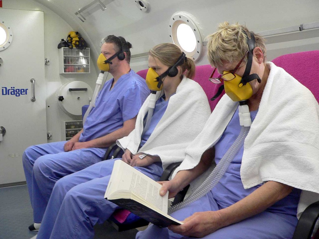 Hoe wordt u behandelt met hyperbare zuurstoftherapie?